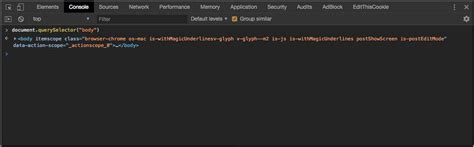 0 A Nice Little Chrome Developer Tools Console Trick By Oren