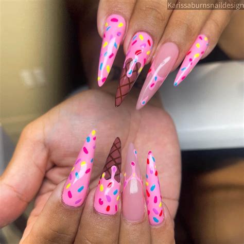 31 Cute Ice Cream Nails Ak Pal Kitchen