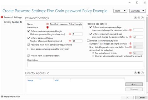How To Set Up The Key Components Of A Password Policy In Active Directory