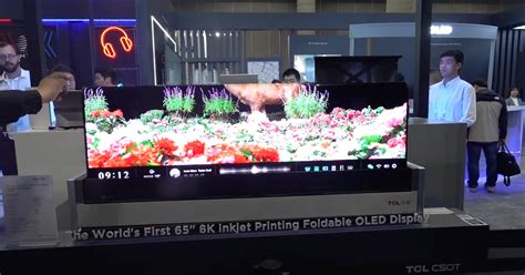 TCL Toont Prototype Oled Display Dat Opvouwt Tot Een Tafel FWD