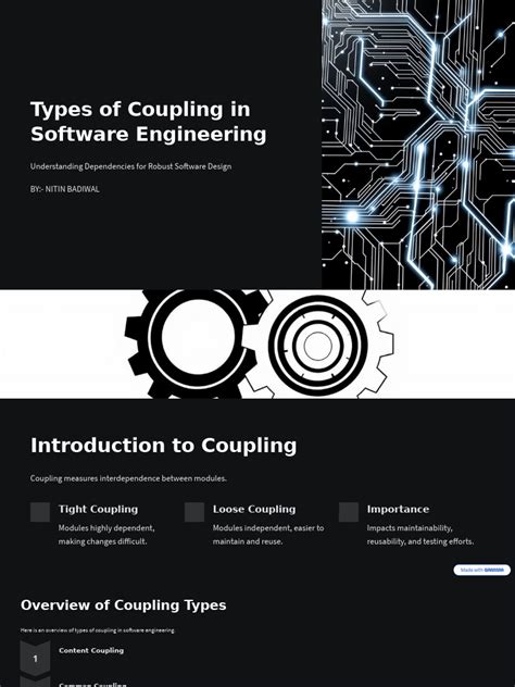 Types Of Coupling In Software Engineering Pdf Modular Programming Systems Architecture