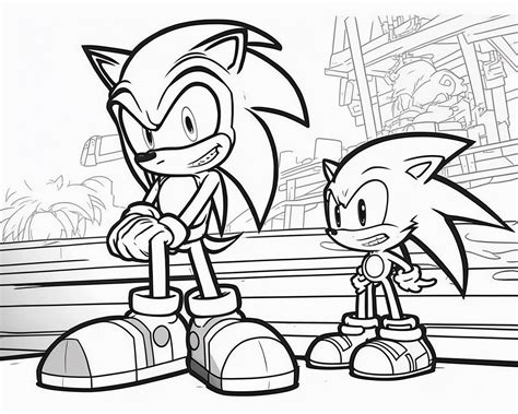 Sonic 5512 Omaľovánky Na Vytlačenie Zadarmo