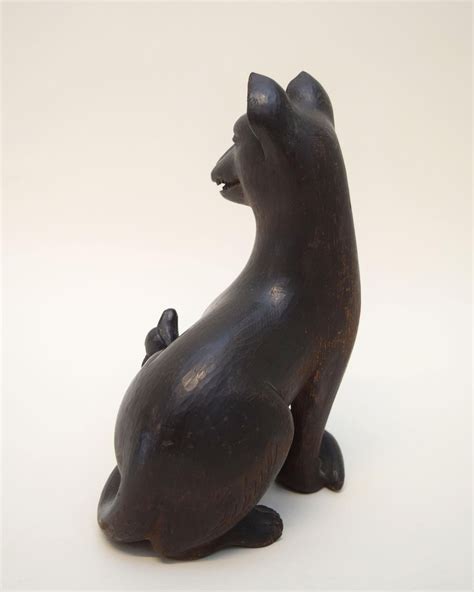 Kitsune From The Edo Period For Sale At 1stdibs Kitsune Sculpture Kitsune Statue For Sale