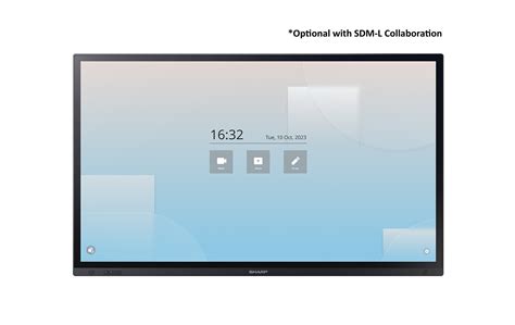 Sharp Pn La862 86 Inglass™ Uhd Touch Display
