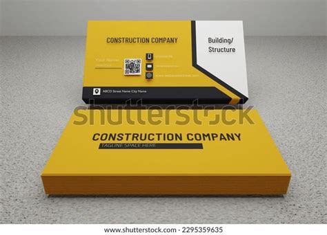 This Card Construction Engineering Usess Stock Illustration 2295359635 Shutterstock