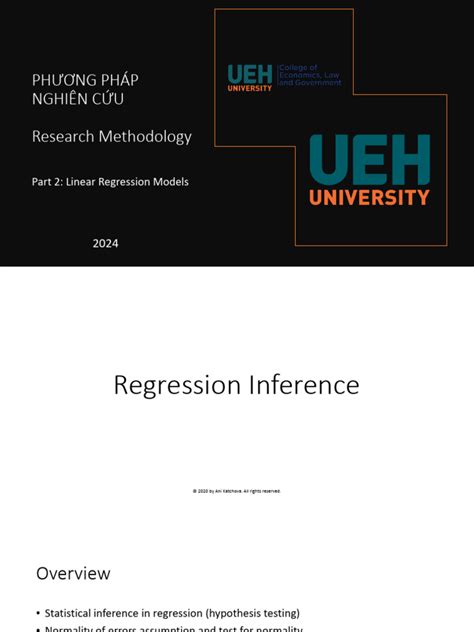 Part 2 Regression Inference Pdf Regression Analysis Normal