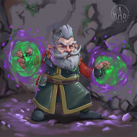 Gnome Warlock By Haoartworks On Deviantart Gnome Warlock By Haoartworks On Deviantart