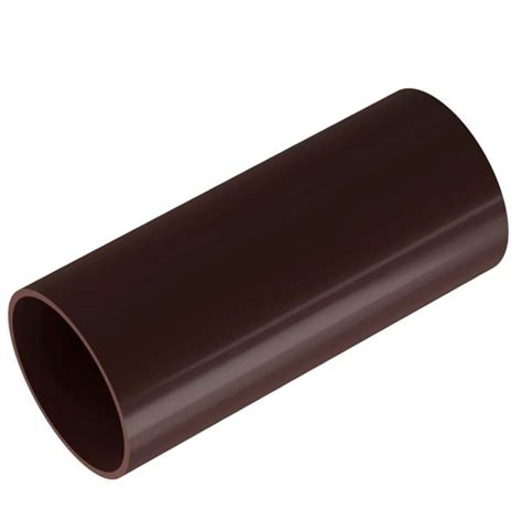 Труба водосточная ПВХ Docke Standart темно коричневый 3000 мм купить на СТРОЙКА РУ