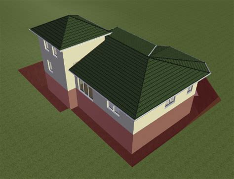 Example Of A Subtraction Solid In The Terrain 3d Cad Architecture