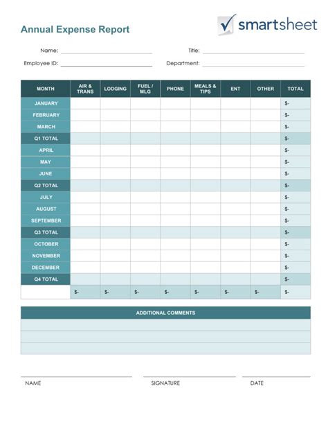 Generic Expense Report Db Excel Com