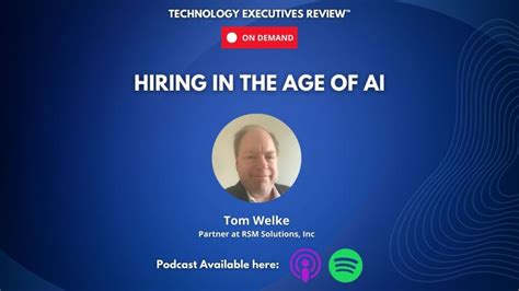 Technology Executives Club On Linkedin Ai Recruitment Hiring Innovation