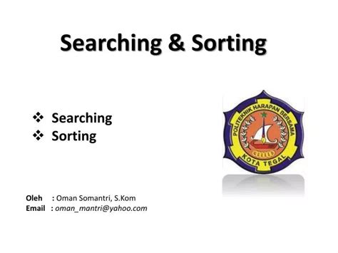 Ppt Searching And Sorting Powerpoint Presentation Free Download Id4633820
