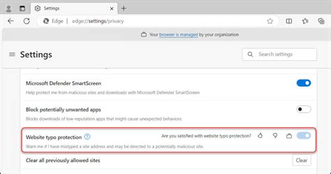Enable Edge Typosquattingchecker With Intune And Gpo