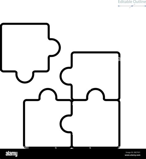 Wrong Incorrect Mismatch Dispute Icon Puzzle Icons Outline Icons