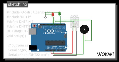 Uno Dht22 Led Wokwi Esp32 Stm32 Arduino Simulator