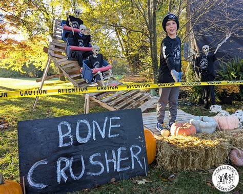 Day 10 Bone Crusher Roller Coaster Skeletons Of Vivian Line