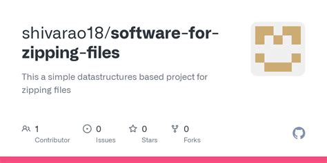 Github Shivarao18software For Zipping Files This A Simple