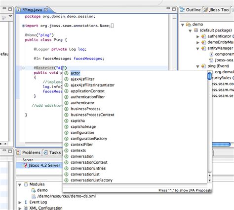 JBoss Tools Screenshots In Relation To