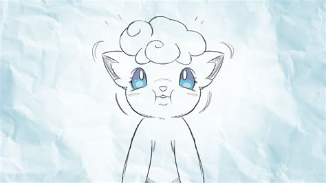 231072 Safe Artistdrunkoak Alolan Vulpix Fictional Species