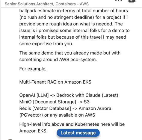 Elliott A On Linkedin Genai Genai Ai Amazon Eks Kubernetes Venmo Abc Alwaysbecreating
