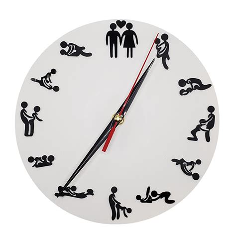 Sex Position Novelty Clock Industrial Luv Products Inc