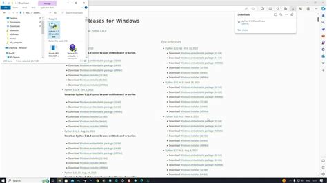 Install Python On Windows 10 Youtube