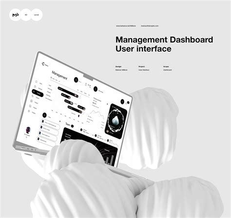 Management Dashboard User Interface Behance