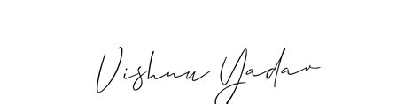 75 Vishnu Yadav Name Signature Style Ideas Superb Electronic Signatures
