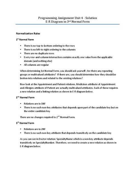 Programming Assignment Unit 4 Solution Programming Assignment Unit 4