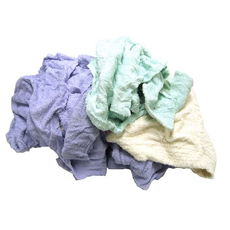 Reclaimed Terry Towel And Robe Rags Assorted Colors Strobels Supply
