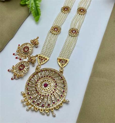 Zircon Mala Set ZV 7806 Design Price In Pakistan RBCollection Pk