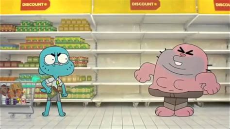El Increíble Mundo De Gumball Escena Del Supermercado Youtube