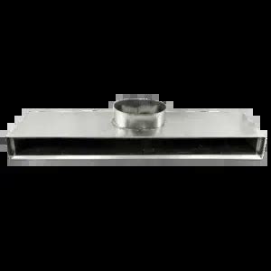 Double Wall Turning Vane Metal Zinc
