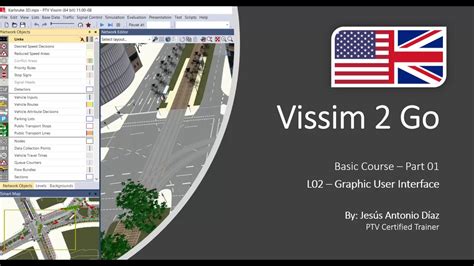 Vissim Tutorial Graphic User Interface English YouTube