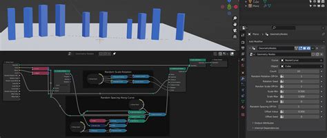 Adding Random Instance Spacing Along Curve Modeling Blender Artists Community