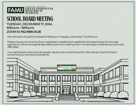 Famu Drs School Advisory Board 2024 2025 School Advisory Board
