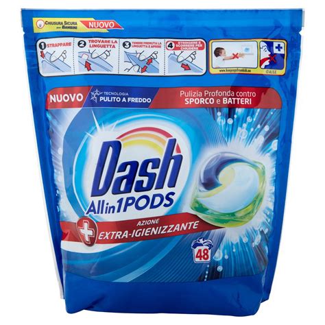 Detergent Rufe Automat Dash Igienizzante 48cps Emag Ro
