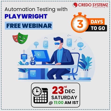 Credo Systemz On Linkedin Automationtesting Playwright Webinar
