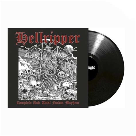 Hellripper Complete And Total Fucking Mayhem Lp Ed Ltd