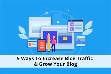 5 Ways To Increase Blog Traffic And Grow Your Blog Marketing Words Blog