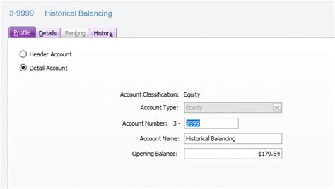 Historical Balancing Opening Balance MYOB Community
