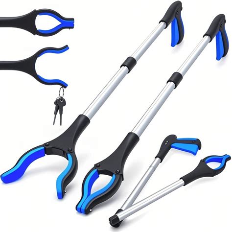 2 Pack Grabber Tool 32 Long Reacher Grabber Pickup Tool With Magnetic