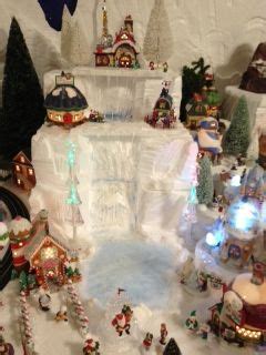 Christmas Village Waterfall