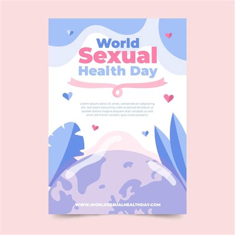 Free Vector World Sexual Health Day Vertical Flyer Template