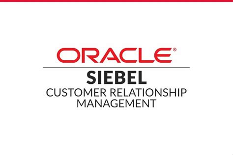 Oracle Siebel Crm Software At Best Price In Noida By Oracle India Pvt Ltd Id 2852851394488