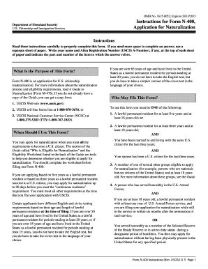 Form N 400 Fill And Sign Printable Template Online