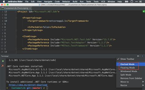 如何在 Rider 從 Editor 與 Terminal 快速切換 點燈坊
