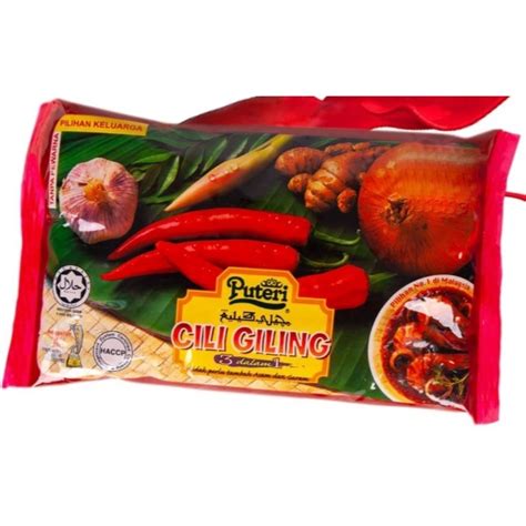 Puteri Cili Giling 800gm Shopee Malaysia