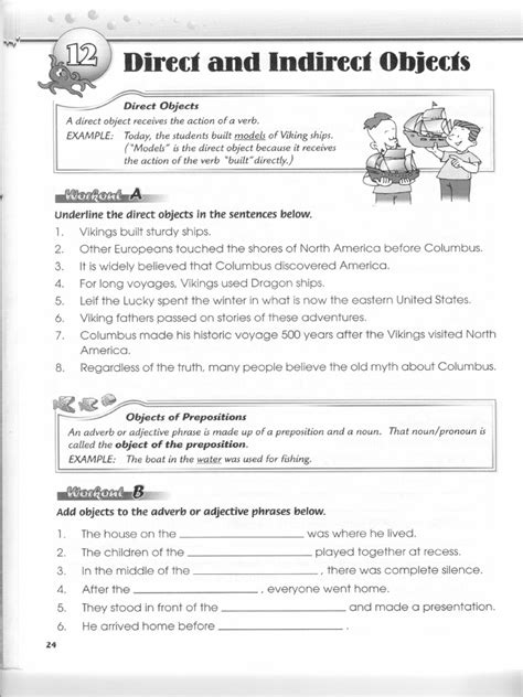 12 Direct And Indirect Objects Pdf