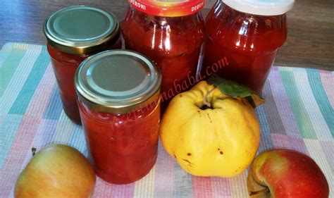 Сладко от дюли и ябълки Рецептите на баба